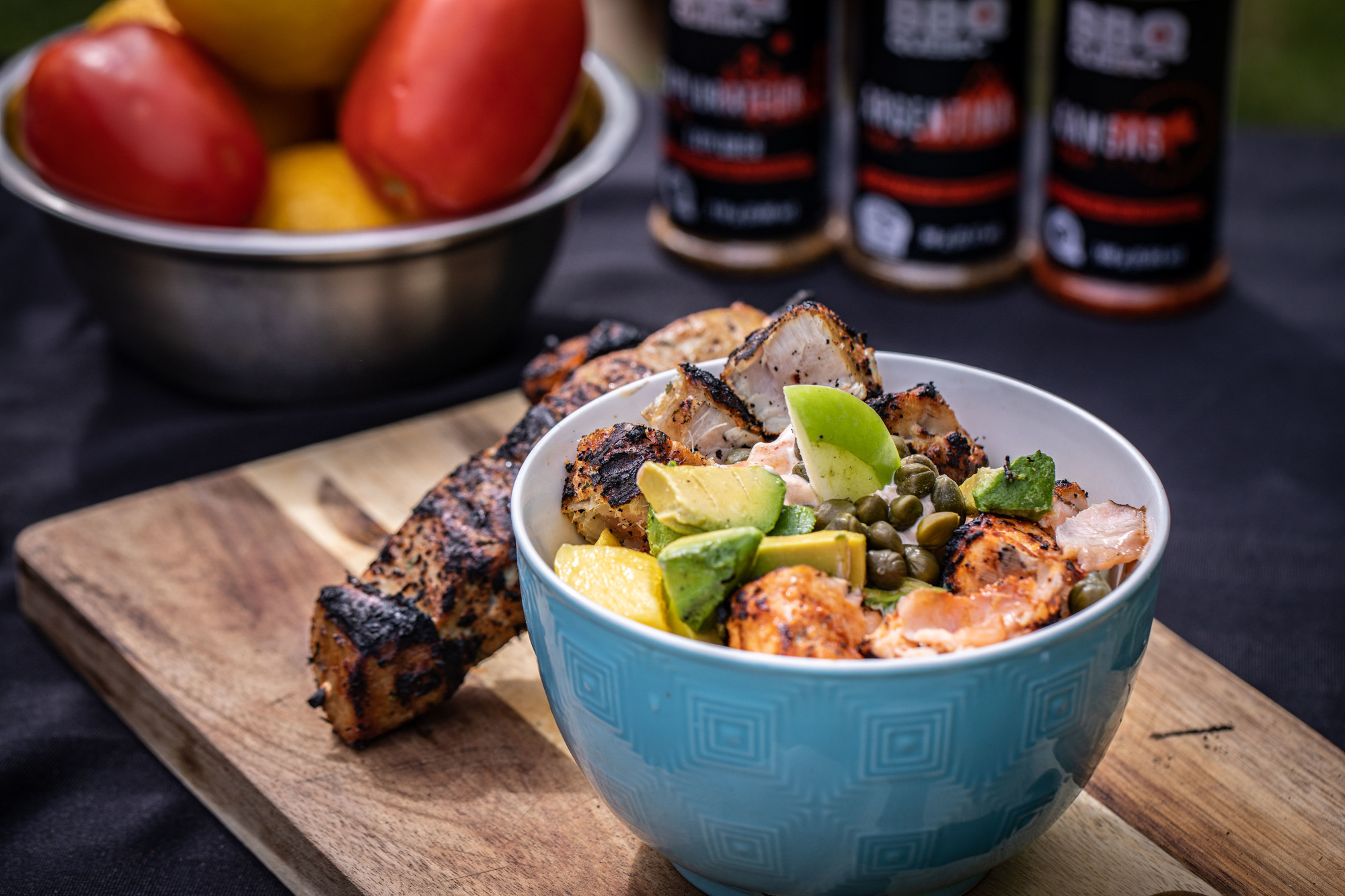 Poké au saumon et au thon – BBQ Québec